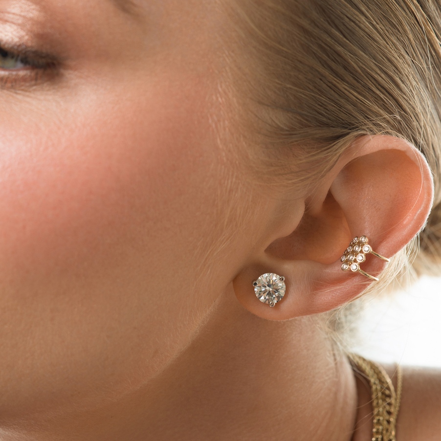 6ctw Lab Diamond Studs (PAIR) - IGI Certified – 770FJ