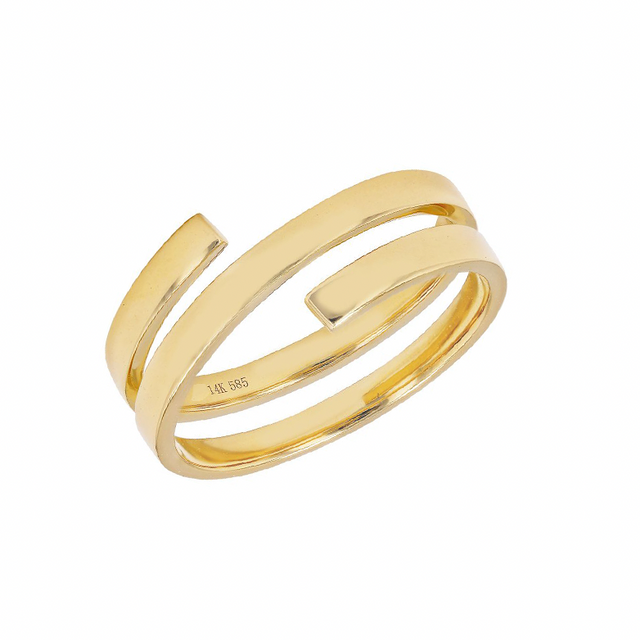 Triple Bar Solid Ring – 770FJ