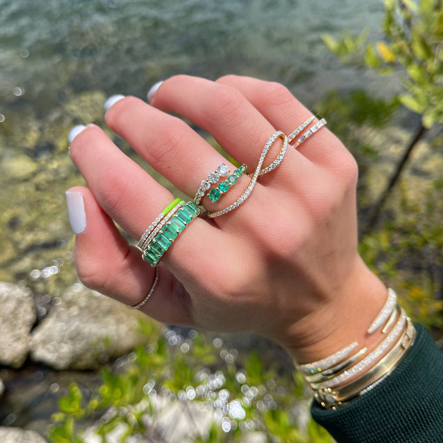 Diamond Claw Bangle – 770FJ